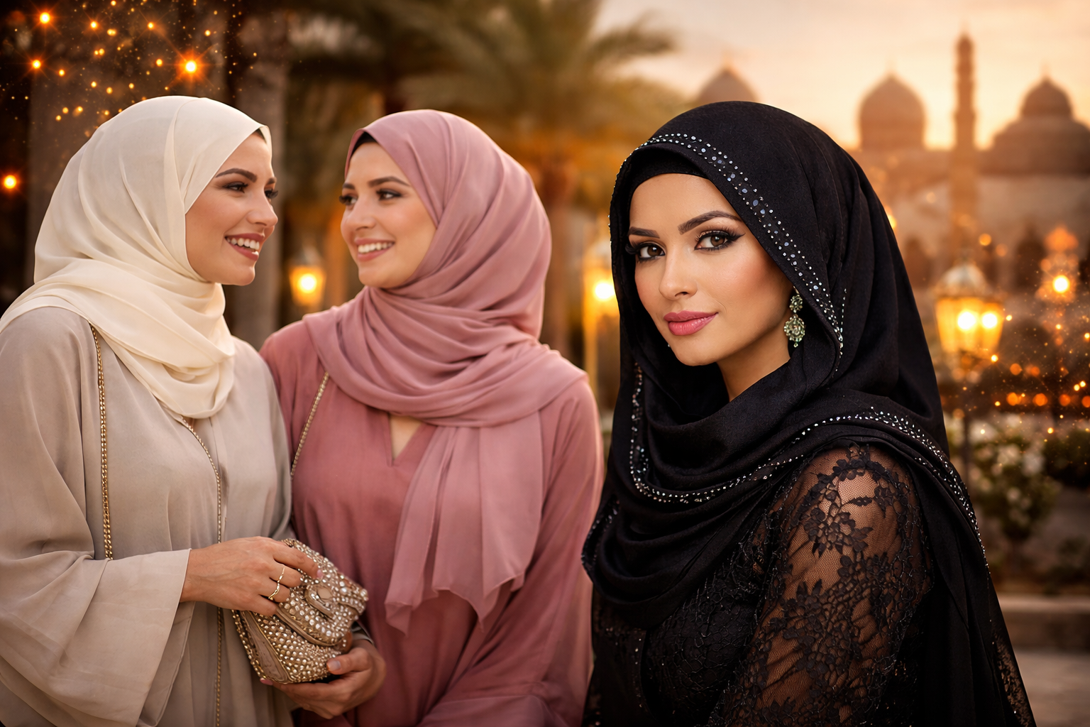 Arabic Fashion Hijab: Elegance Heritage and Modern Style – Rose scarves ...