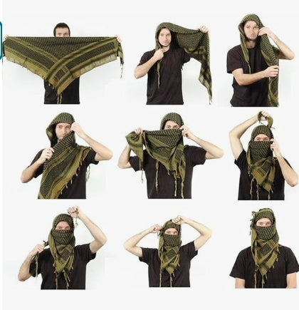 How to Wear a Keffiyeh: A Comprehensive Guide – Rose scarves & shawls