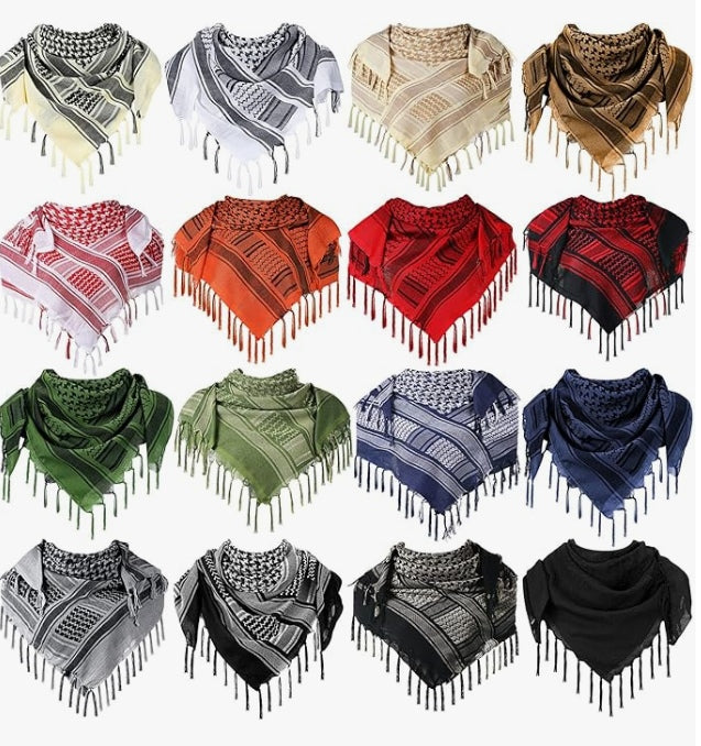 What do different keffiyeh colors meaning? – Rose scarves & shawls